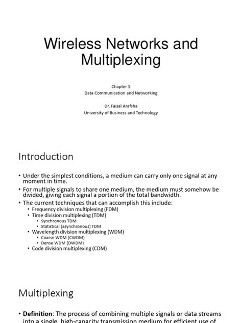 chapter 5 multiplexing pdf