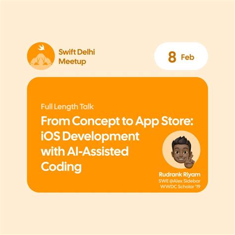 Rudrank Riyam Will Help You Navigate The World Of Ai Assisted Coding With Swift Delhi
