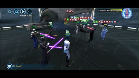 Swgoh Gl Rey Counter Vader Youtube