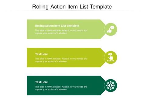 action items slide team