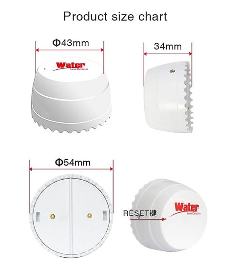 Wifi Water Leakage Detector Tuya Sound Alarm Leak Sensor Smart Home