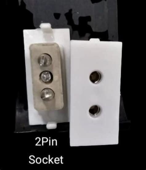 2 Pin Plastic Socket At Rs 10 Piece 2 Pin Socket In Rajkot Id