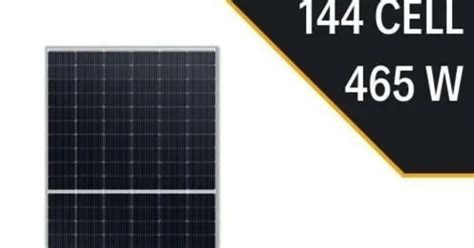 Monokristal Güneş Paneli 465W 9BB HALF CUT MONOCRYSTAL