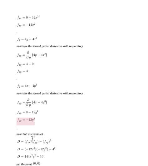Solved Find All The Local Maxima Local Minima And Saddle Points Of The Functions In Exercises