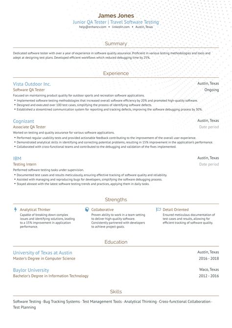 8 QA Tester Resume Examples Guide For 2024
