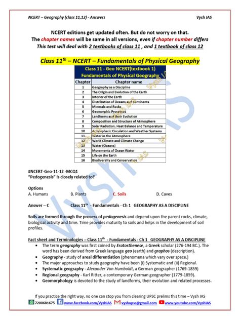 Ncert Geoclass 1112 Answeru 2 Pdf Plate Tectonics Rock