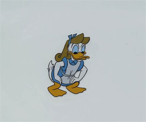 Donald Duck Production Cel Id Aprdonald20112 Van Eaton Galleries