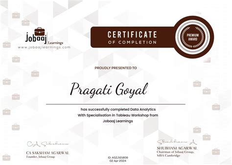 Intership Data Workshop Opportunity Joblearnings Pragati Goyal
