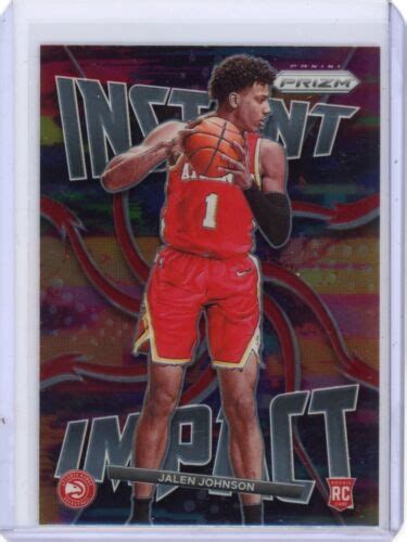 2021 22 Panini Prizm Jalen Johnson Rookie Instant Impact RC Atlanta