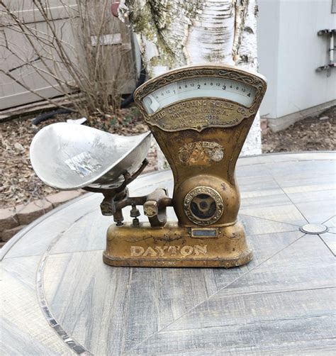 Antique Dayton Computing Scale Style No 16B Vintage Dayton Computing Scale Dayton Gold Medal