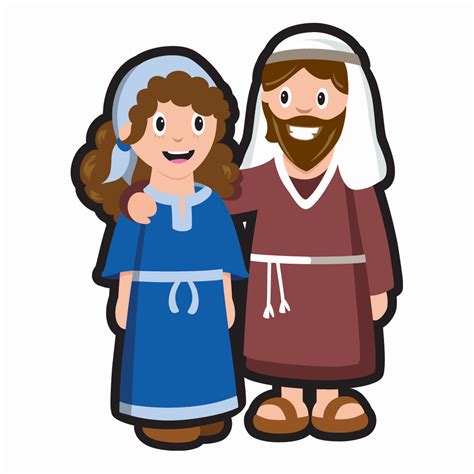 Mary And Joseph Clip Art