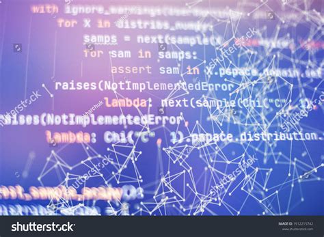 Abstract Computer Script Code Programming Code Stock Photo Shutterstock