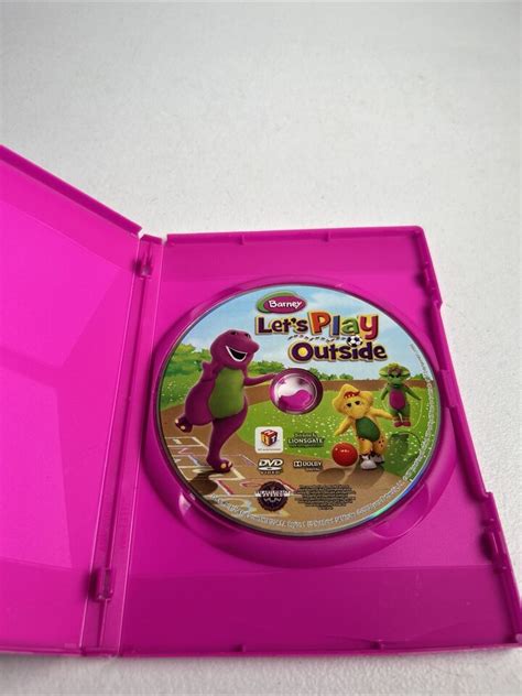 Barney Lets Play Outside Dvd 2010 Fast Shipping 884487107014 Ebay