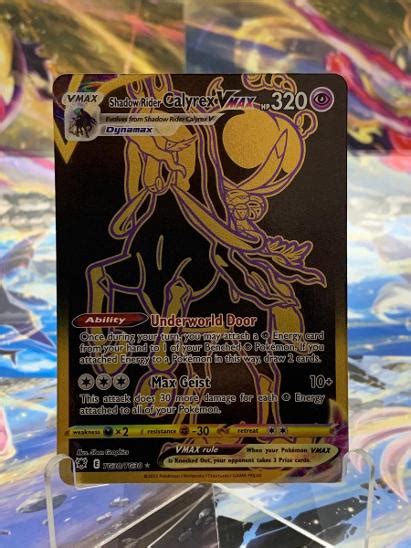 Pokémon Shadow Rider Calyrex Vmax Astral Radiance Aukro