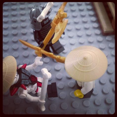 Ninjago Sensei Wu Vs Lord Garmadon