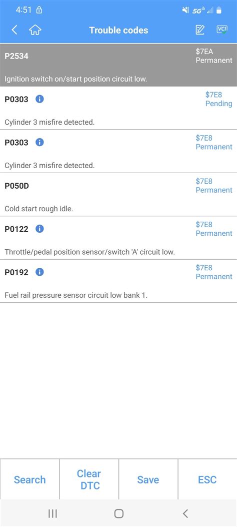 Multiple Codes Rough Idle Cadillac Owners Forum