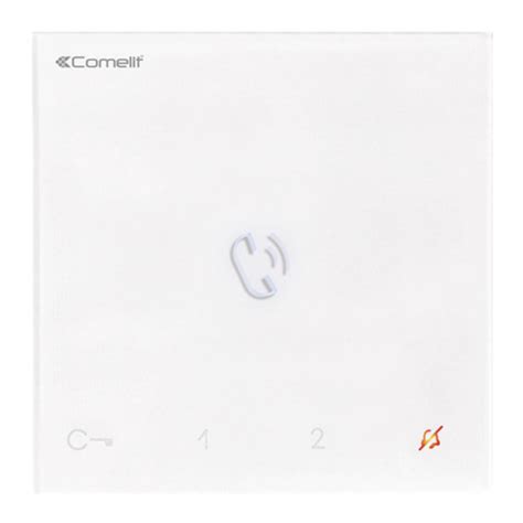 Comelit 6751w Intercom System Instruction Manual Manualslib