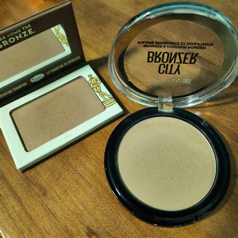 Maybelline City Bronzer And The Balm Take Home The Bronze Anti Orange
