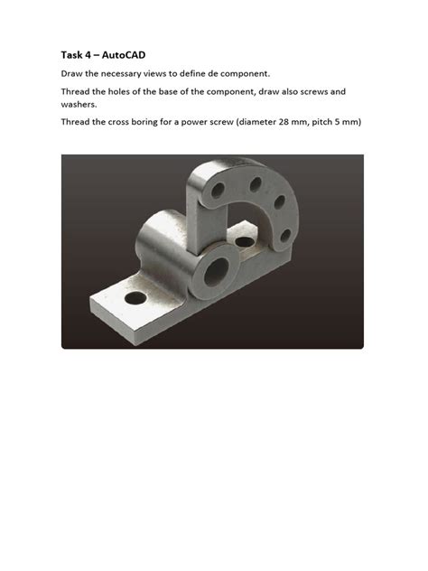 Task 4 Autocad Pdf