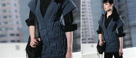 Knit A Cable Tunic Sweet Living Magazine