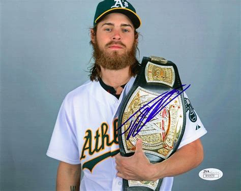 Josh Reddick Signed As Astros Autographed Wwe Belt 8x10 Photo Coa