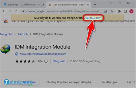 Khắc Phục Sự Cố This Extension May Have Been Corrupted Của Idm Trên Chrome
