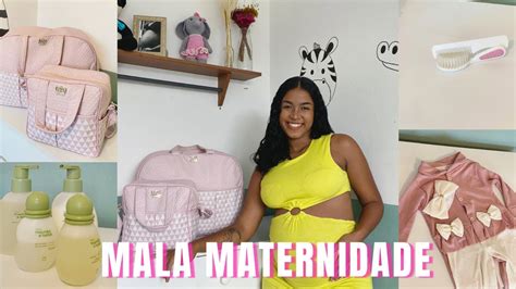 Arrumando mala maternidade da bebê O que levar YouTube