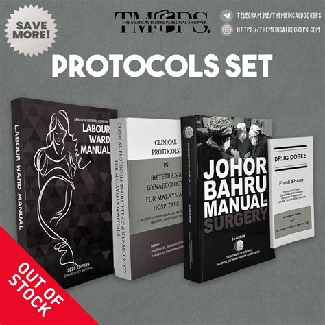 Protocols Set The Medical Books Personal Shopper™
