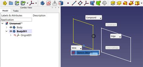 Sub Objects Shape Binder Failed To Obtain Shape If Pick Geometries