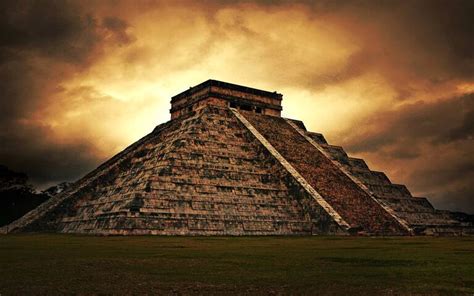 고대 마야의 미스터리 쿠쿨칸 신전 배경화면 Phoneky에서 모바일로 다운로드