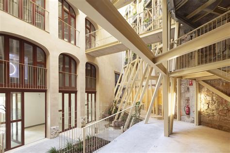 office for strategic spaces revitalises la carboneria apartment block