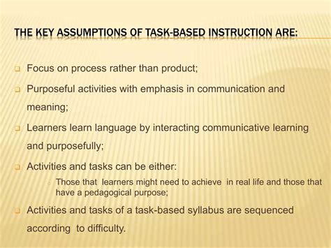 task based language teaching ppt