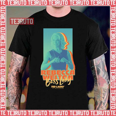 Boss Lady Graphic Ted Lasso Rebecca Welton Unisex Tank Top Teeruto