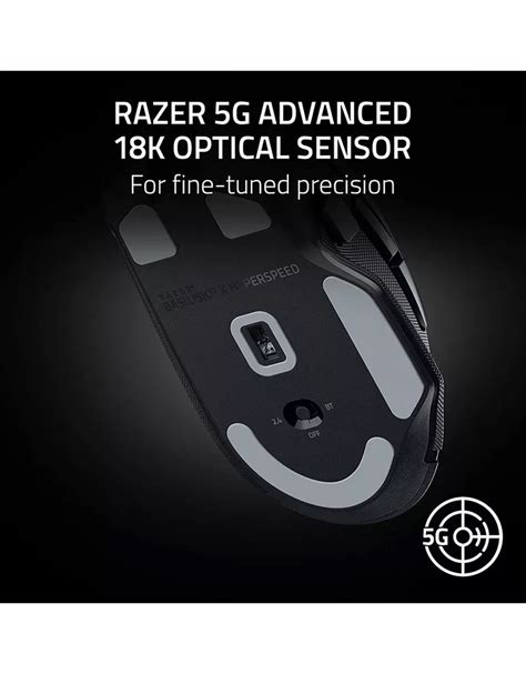 Razer Basilisk V X HyperSpeed Customizable I Tech Philippines