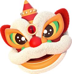 醒狮酥 花瓣网 陪你做生活的设计师 g 老虎png 年味素材 新年元旦春节素材