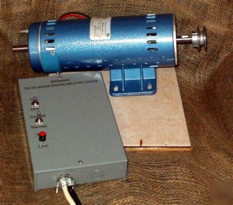 Hi Torque 1 1 2 Hp Dc Motor Variable Speed Controller