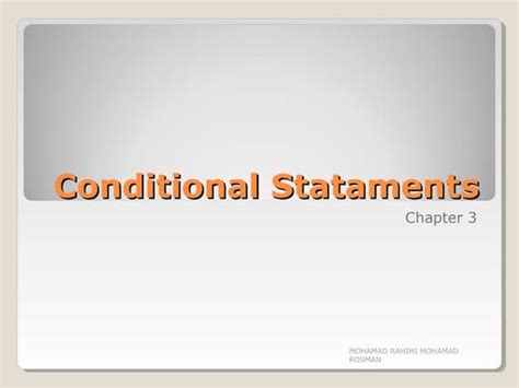 Javascript Conditional Statements Ppt