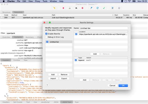Rewrite Modify The Request And The Response Charles Docs Y