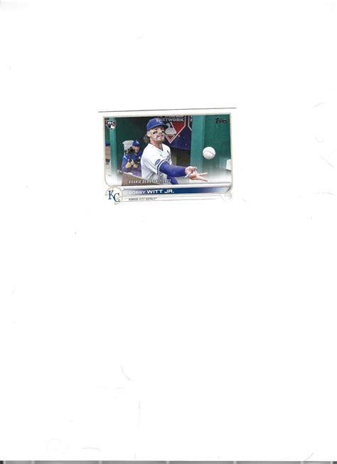 Topps Update Us Bobby Witt Jr Rd Team Kansas City Royals Sports Memorabilia Cards