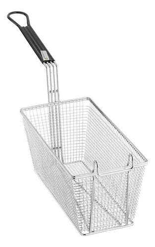 Canastilla Premium Escurridor Freidora Acero Inoxidable M