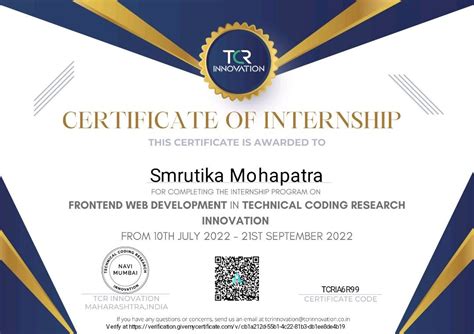 smrutika mohapatra on linkedin tcrinnovation thankyou