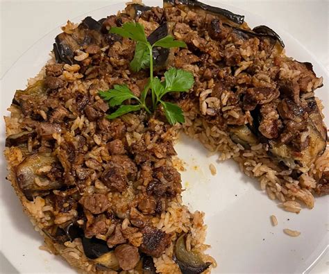 Meaty Eggplant Rice 6 Steps With Pictures Instructables