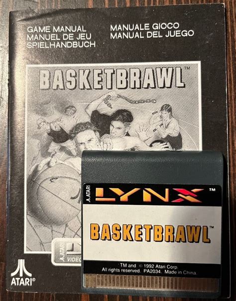 Basketbrawl For Atari Lynx For Sale Console Aussie Arcade