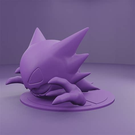 Stl File Pokemon No 093 Haunter 🐉 ・3d Printer Model To Download・cults