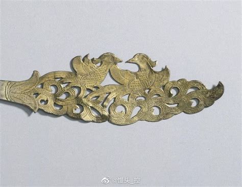 Chinese Tang Dynasty 618 907 Ce Hairpin Relics Silver Gilt Hairpin
