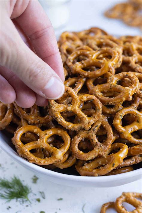 Spicy Pretzels Recipe Written
