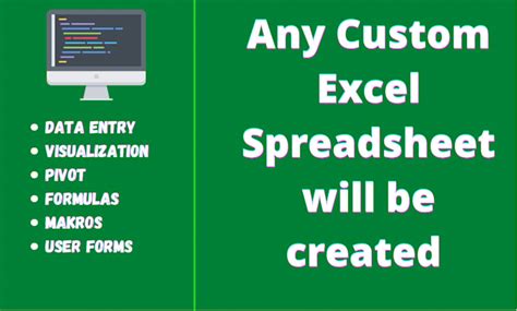 Create Your Custom Excel Spreadsheet And Google Sheet By Coding Saba Fiverr