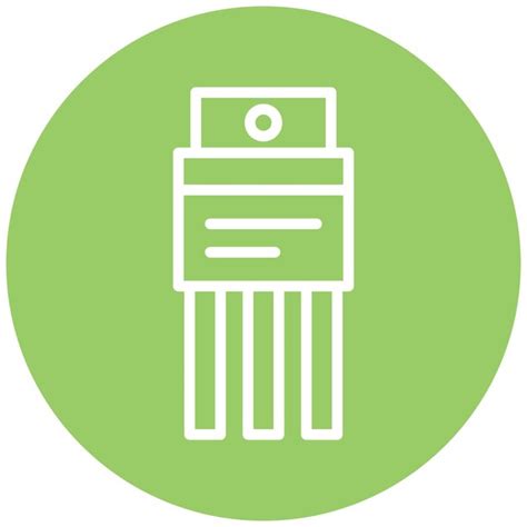 Premium Vector Vector Design Transistor Icon Style