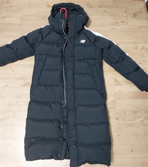 뉴발란스 롱패딩 검정 당근 중고거래