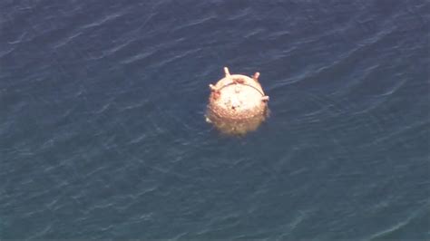 Officials Detonate Unexploded Mine Floating In Puget Sound Cbs News
